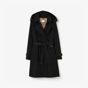 Burberry Mid-length Taffeta Kensington Trench Coat