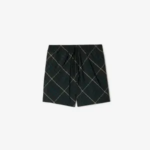 Burberry Check Swim Shorts Jungle