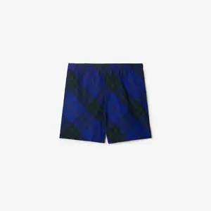 Burberry Check Swim Shorts Knight