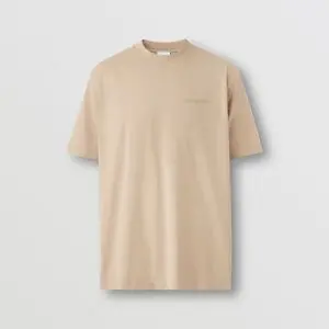 Burberry Logo Cotton T-shirt Soft Fawn