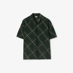 Burberry Classic Fit Check Cotton Shirt Jungle