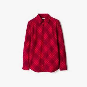 Burberry Classic Fit Check Cotton Shirt Ripple