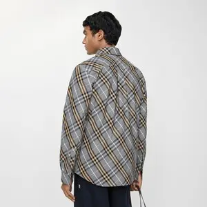 Burberry Classic Fit Check Shirt - Wave Blue