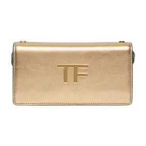 TOM FORD Mini Crossbody Bag - Gold