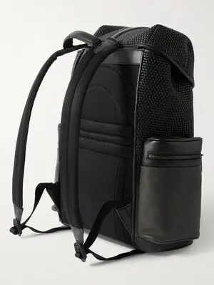 Ermenegildo Zegna Pelletessuta Leather Backpack