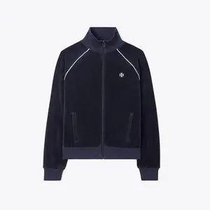 Tory Burch Velour Track Jacket