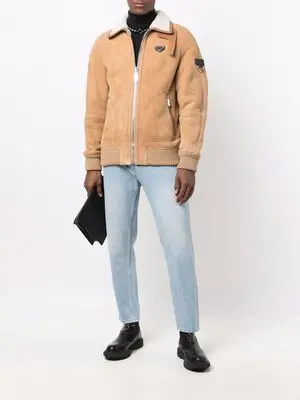Philipp Plein Iconic Carrot-cut Jeans - Blue