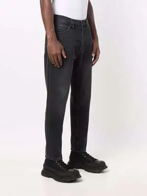 Philipp Plein Carrot-cut Jeans - Black
