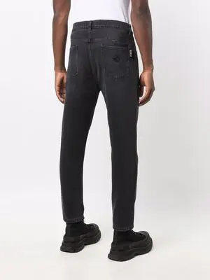 Philipp Plein Carrot-cut Jeans - Black