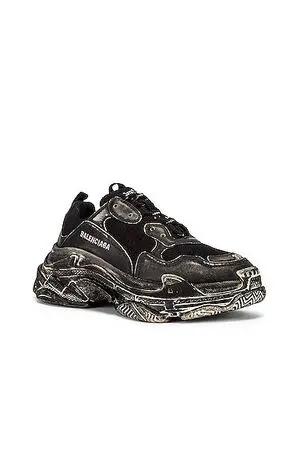 Balenciaga Triple S Sneaker In Black