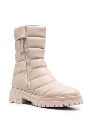 GIANVITO ROSSI Eiko Padded Combat Boots