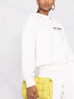 AMBUSH Logo-print Drawstring Hoodie
