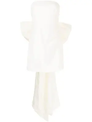 Rebecca Vallance Daphne Bow-detail Mini Dress