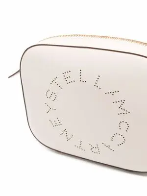 Stella McCartney Logo Crossbody Bag - Neutrals