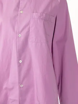TEKLA Poplin Pajama Shirt - Pink