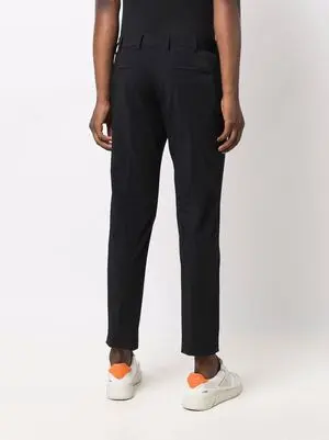 PT TORINO Straight-leg Tailored Trousers - Black