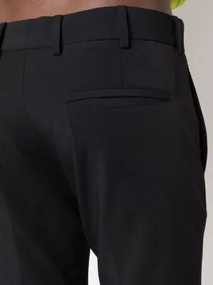 PT TORINO Straight-leg Tailored Trousers - Black