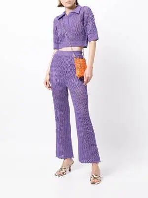 ALICE MCCALL Knitted Polo Top