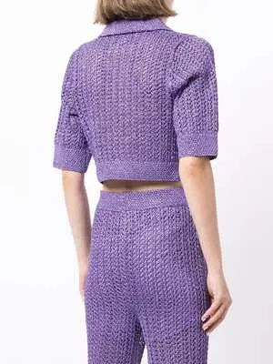 ALICE MCCALL Knitted Polo Top