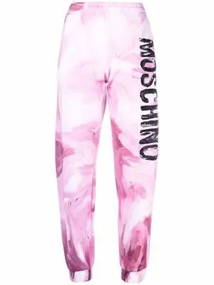 Moschino Abstract-print Track Trousers