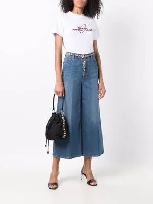 Stella McCartney Logo-print Short-sleeve T-shirt - White