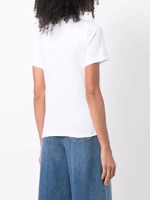Stella McCartney Logo-print Short-sleeve T-shirt - White