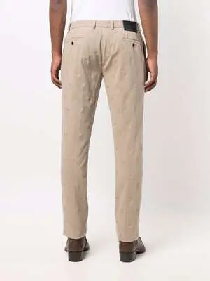 Philipp Plein Embroidered Skull Trousers