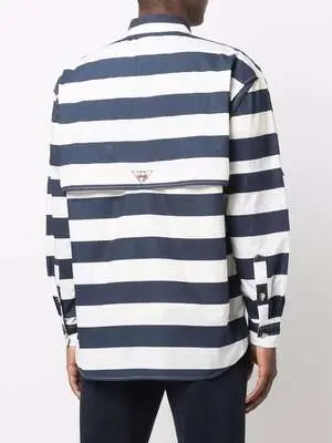BILLIONAIRE BOYS CLUB Striped Button-up Shirt