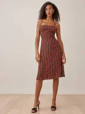 REFORMATION Peach Dress