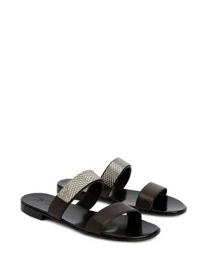 GIUSEPPE ZANOTTI Zak Strappy Sandals - Brown