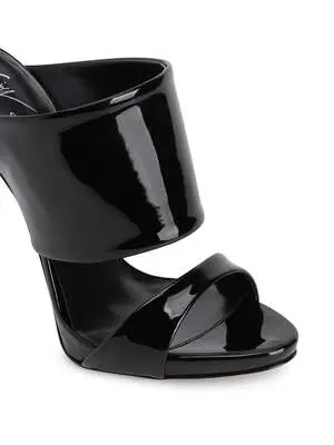 GIUSEPPE ZANOTTI 120mm Andrea Sandals - Black