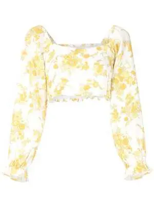 Faithfull The Brand Floral Blouses