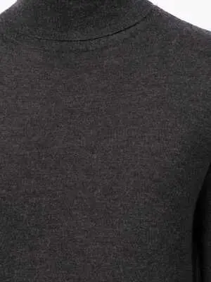N.peal Fine Knit Roll Neck Jumper - Grey