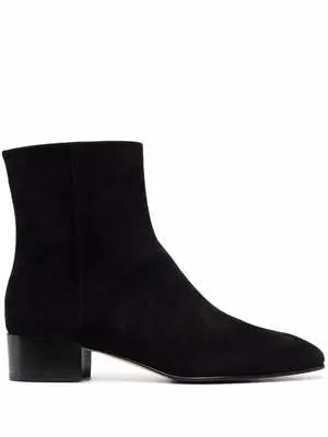 SCAROSSO Ambra 40mm Square-toe Boots