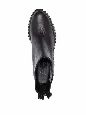 Agl Ridged Sole Platform Boots