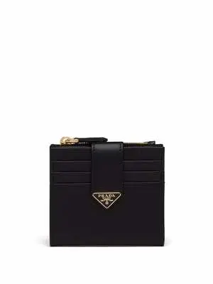 Prada Saffiano Leather Wallet - Black