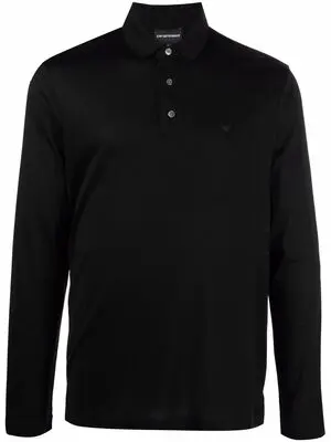 Men's Emporio Armani Black Tops