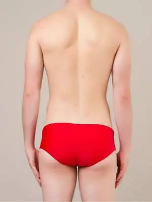 AMIR SLAMA Swimming Trunks - Red