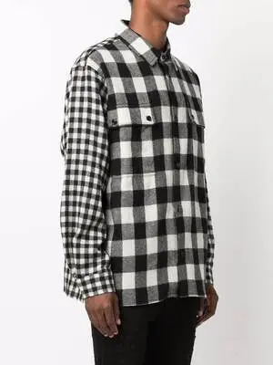 DIESEL® Flannel Checked Wool Shirt