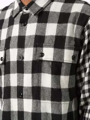 DIESEL® Flannel Checked Wool Shirt