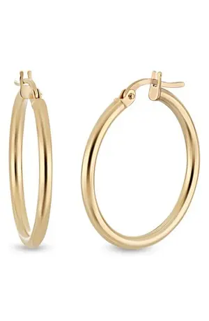 Bony Levy 14k Gold Hoop Earrings - Yellow