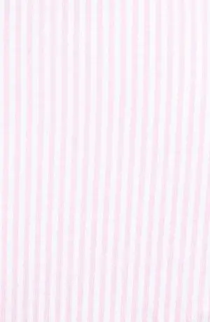 Ralph Lauren Knit Crop Pajamas - Lagoon Pink/white Stripe
