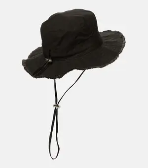 Jacquemus Le Bob Artichaut Bucket Hat - Black