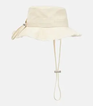 Jacquemus Le Bob Artichaut Bucket Hat - White