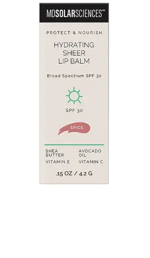MDSOLARSCIENCES Hydrating Sheer Lip Balm Spf 30 - Spice