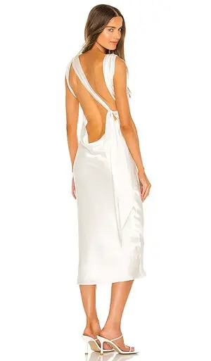 THE BAR Max Dress - Blanc