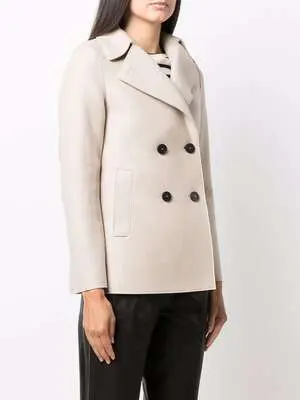Harris Wharf London Double-breasted Fitted Jacket