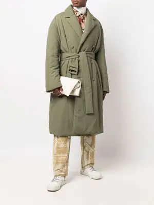 Off-White Padded Double-breasted Coat