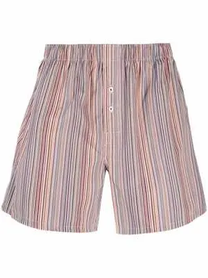 Paul Smith Multi-stripe Pattern Boxers - Green