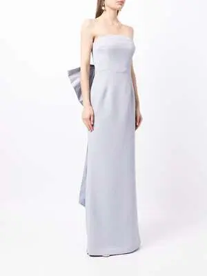 Rebecca Vallance Rosette Strapless Gown